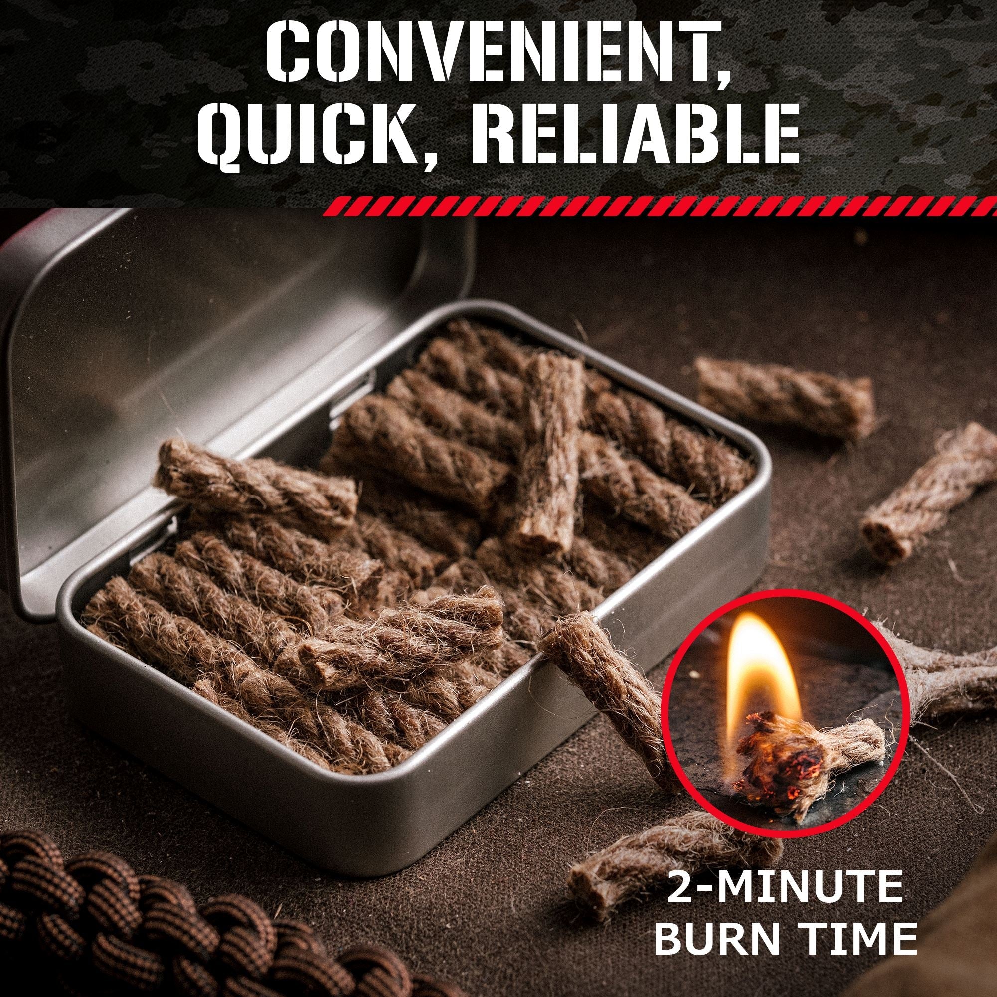 TITAN Survival: CHOKTAW Fire Tabs – Apex Outlander™ LLC